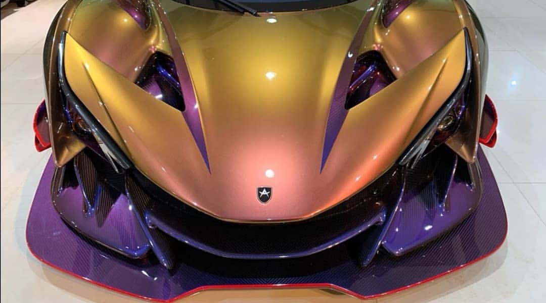 Apollo Ie Ml Golden Dragon Is A Limited Edition Hybrid Fully Electric Vehicle