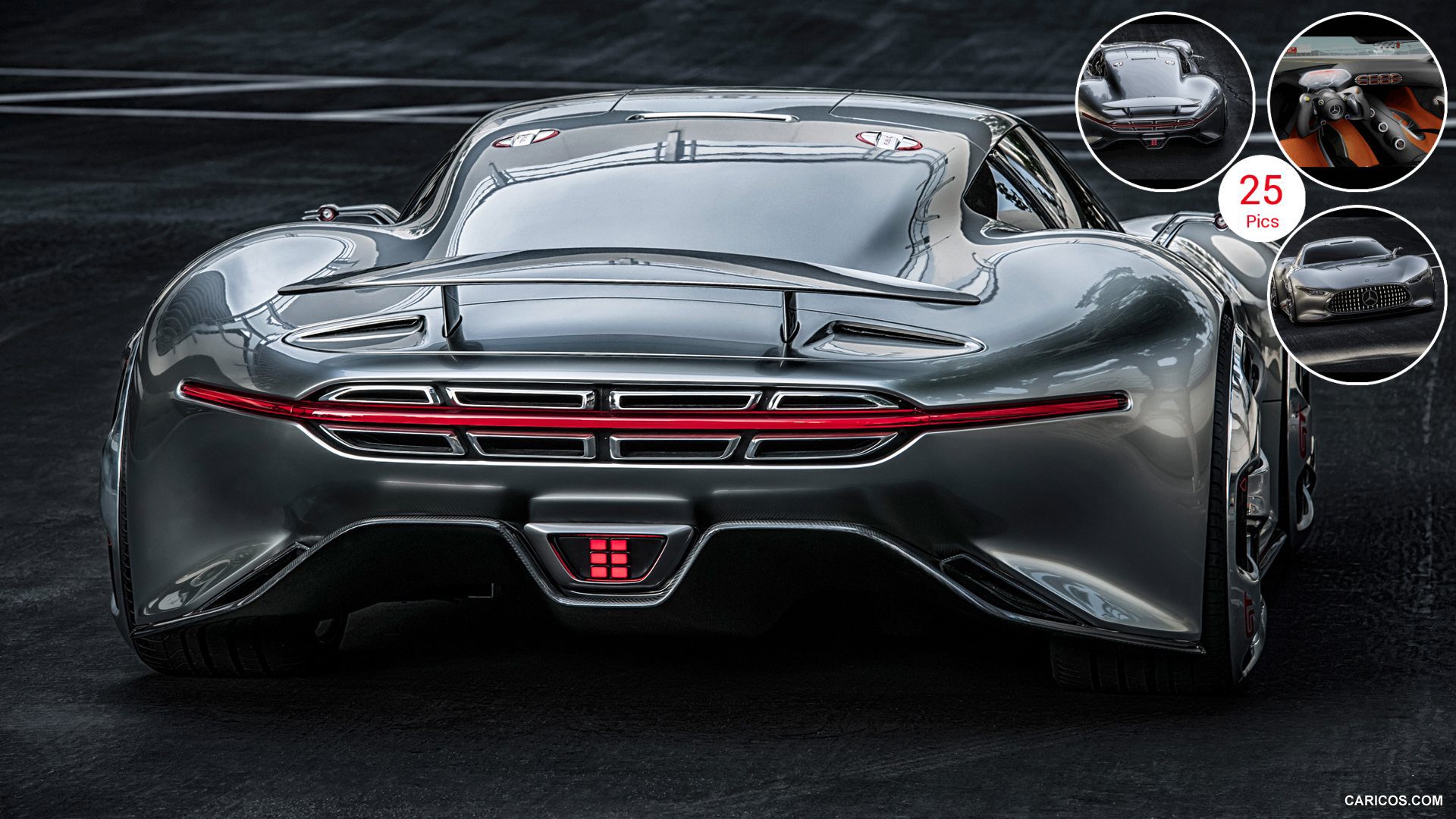 Batman Driven Supercar! Mercedes AMG Vision GT
