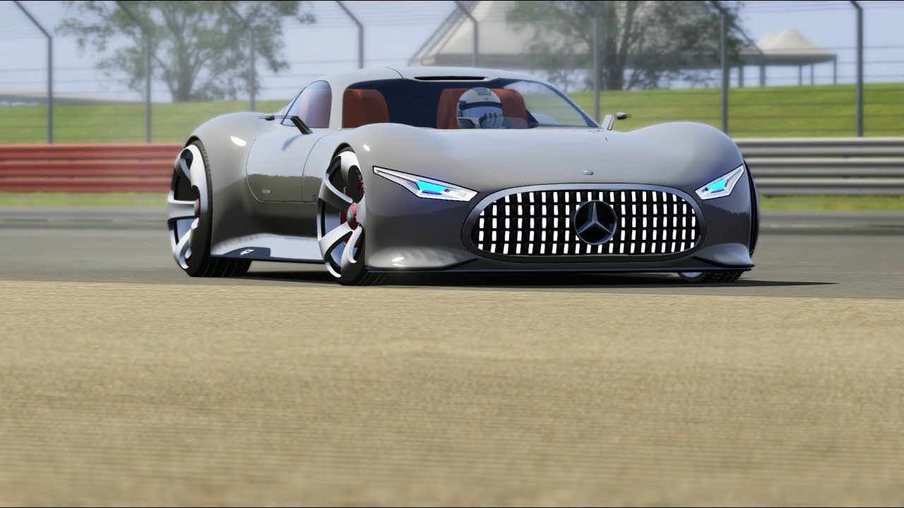 Batman Driven Supercar! Mercedes AMG Vision GT