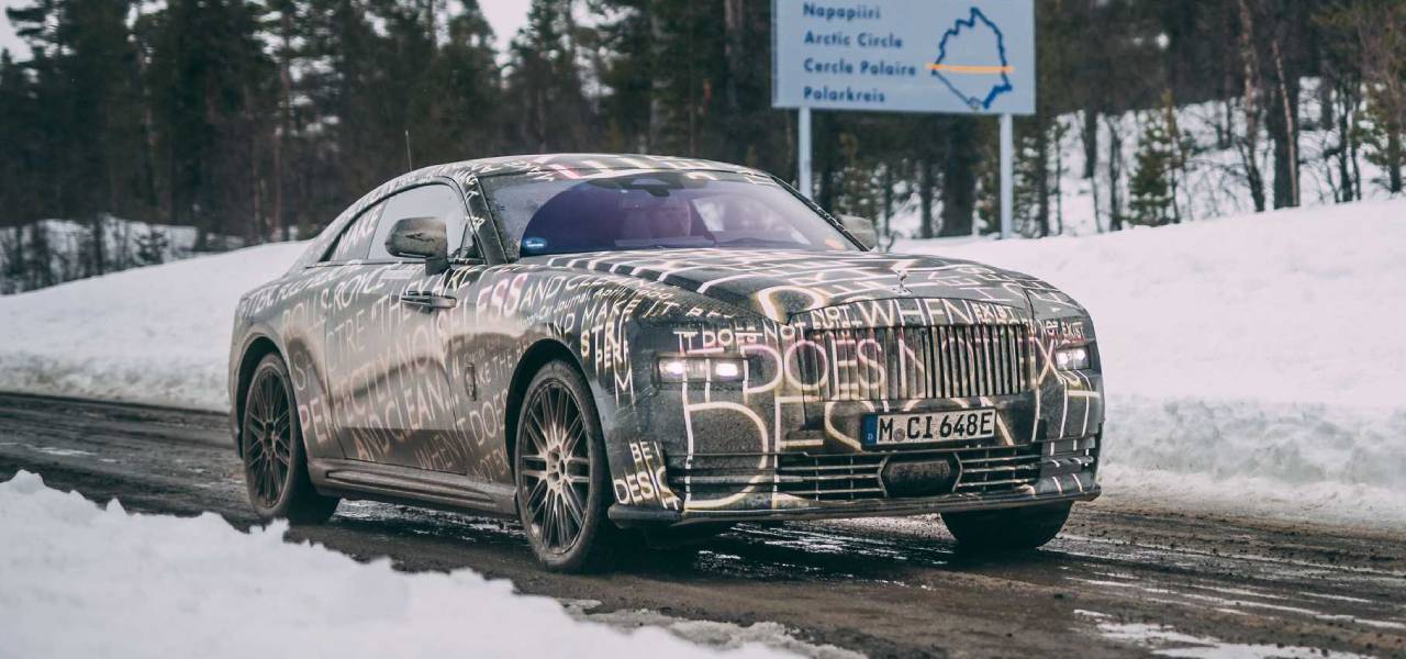 World's First All-Electric Rolls Royce Spectre!